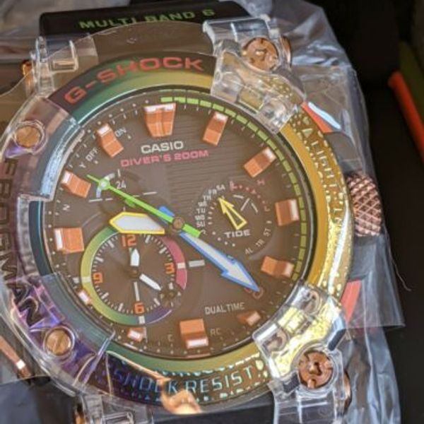 Casio G-Shock Frogman Rainbow Limited Edition watch GWFA1000BRT "NEW ...