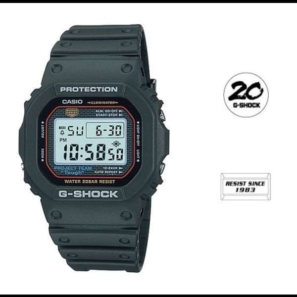 Mint! G-Shock 20th Anniversary "DW-5000SP-1JR" (2003) Limited Rare ...