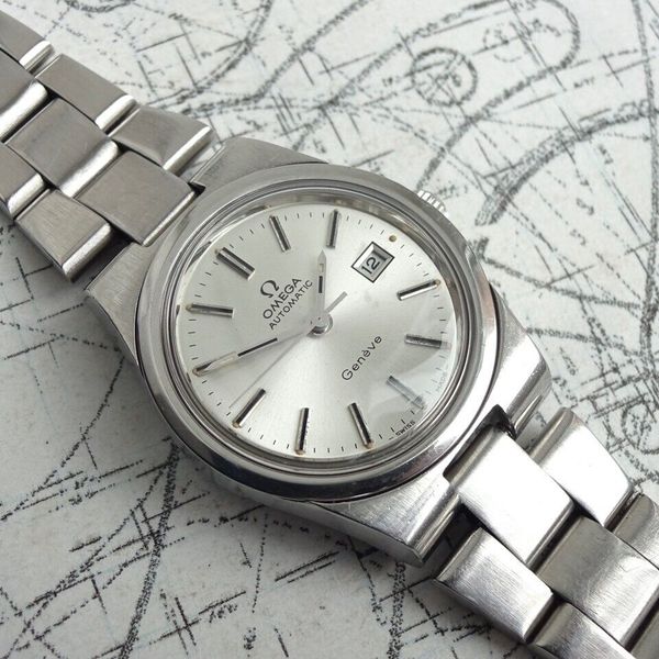 1973 Omega Auto Geneve Ladies Watch cal 684 24J â Fully Serviced (ref ...