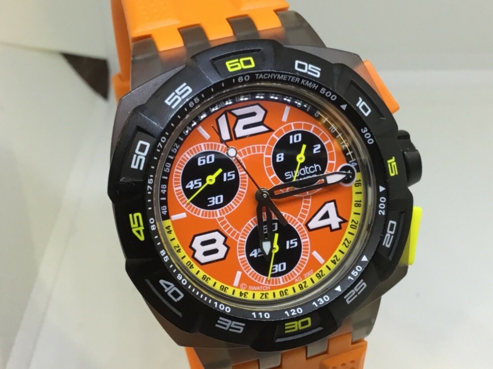 Swatch The Originals SUIM400 Sun Down 44mm Chronograph Collectible Watch | WatchCharts