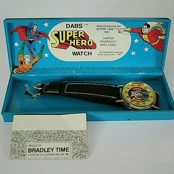 Vintage 1970's The Joker Batman Villain Dabs Superhero Watch New ...