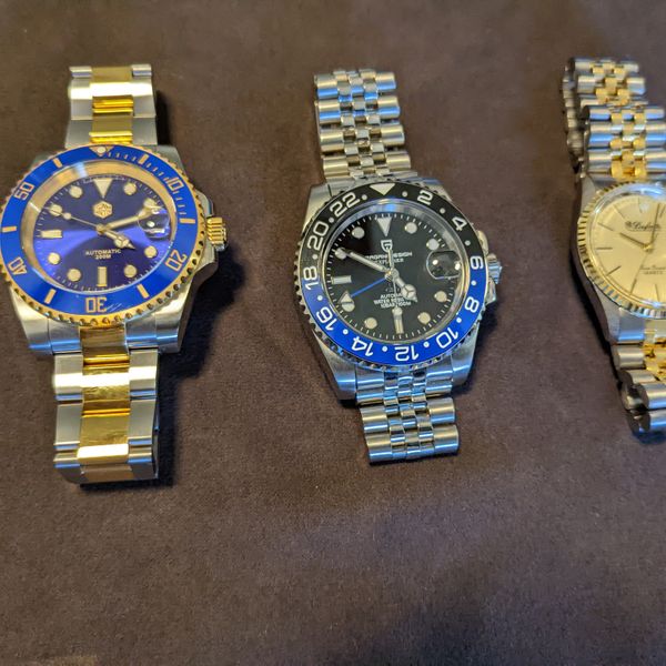 [WTS] San Martin submariner bluesy , Pagani designs batman GMT, Lucien ...