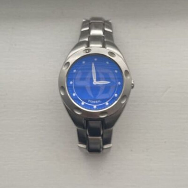 FOSSIL 'Big Tic' Watch Blue dial | WatchCharts Marketplace