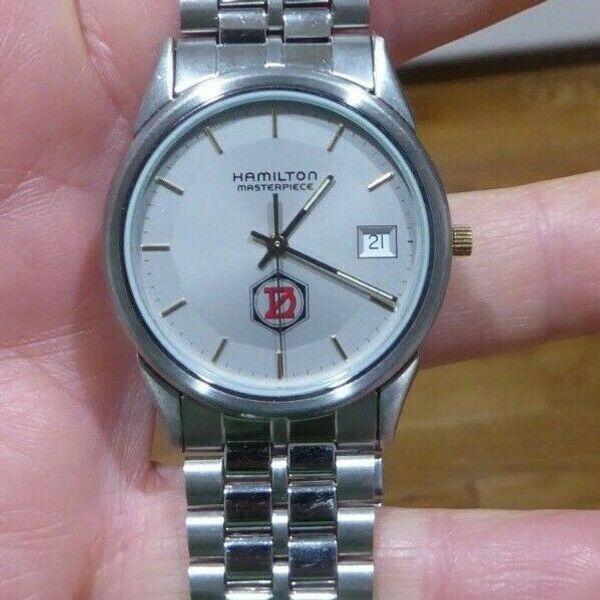 Hamilton Masterpiece 9733 Mens Watch DZ logo Works | WatchCharts