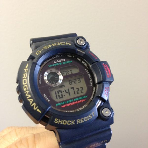 FS: G-Shock Frogman GW-200 2DR / 2JF (Original tough solar frogman) | WatchCharts