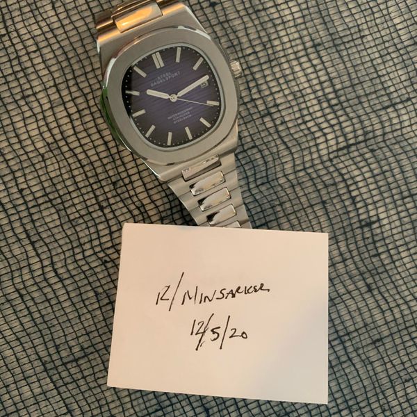 [WTS] Steel Bagelsport Patek Philippe Nautilus Homage - 75$ Shipped ...