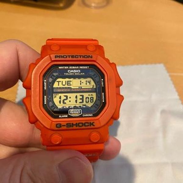 Orange Casio GX-56 King and extra strap/ bezel | WatchCharts