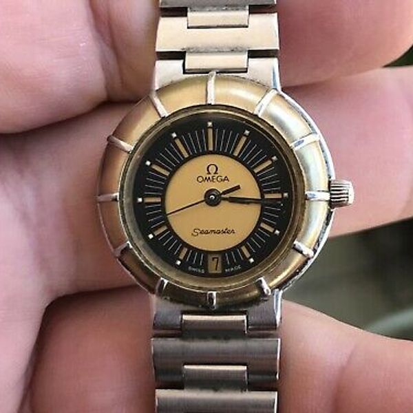 OMEGA Seamaster Dynamic 1426 quartz ladies watch working condition ...