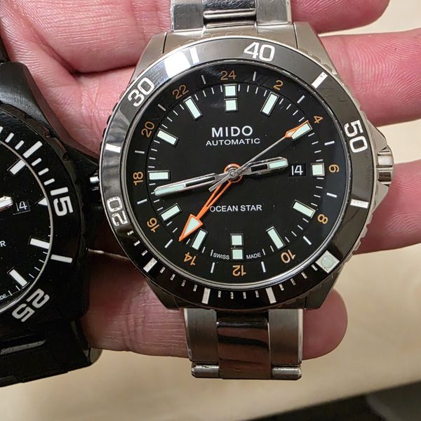 Mido Ocean Star Gmt And Mido Ocean Star Chronometer Combo | WatchCharts ...