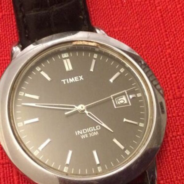 Used Mens Vintage TIMEX Indiglo With Date Feature M3 | WatchCharts ...