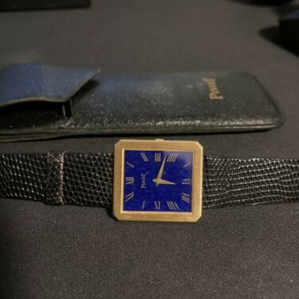 Piaget Blue Lapis 18k Gold Watch RARE | WatchCharts