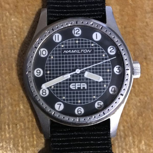 Hamilton EFA (Engineered For Action) | WatchCharts Marketplace