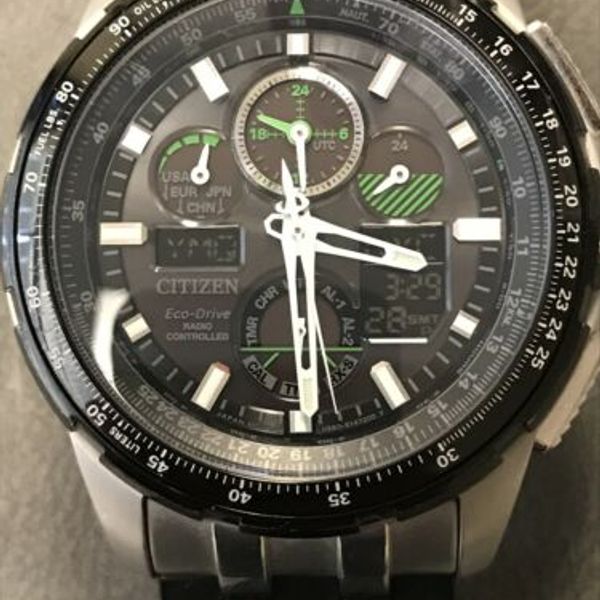 citizen skyhawk AT Radio Controlled Watch, Antimag 4800, U600-S106061 ...