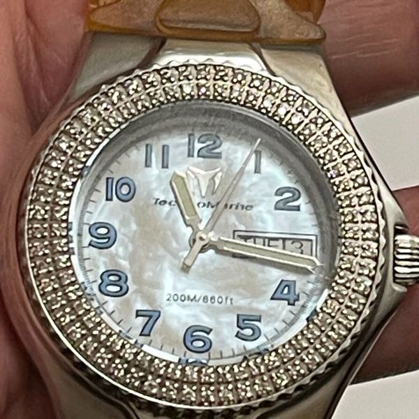 Technomarine technolady diamond bezel with mother of pearl diamond New ...