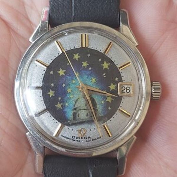 Vintage Men Watch Omega Constellation Case Steel Cal 561 | WatchCharts ...