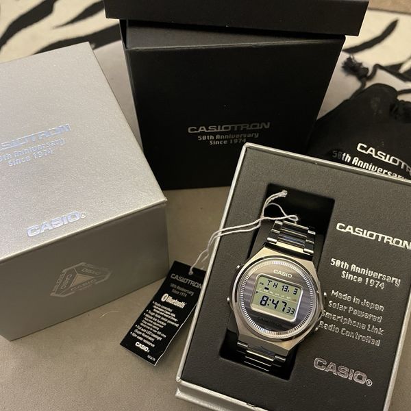 Casio CASIOTRON TRN-50 LIMITED EDITION 50th anniversary MADE IN JAPAN ...
