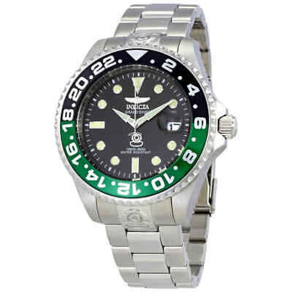 Invicta Pro Diver Automatic Black Dial Sprite Bezel Men's Watch 21866 ...