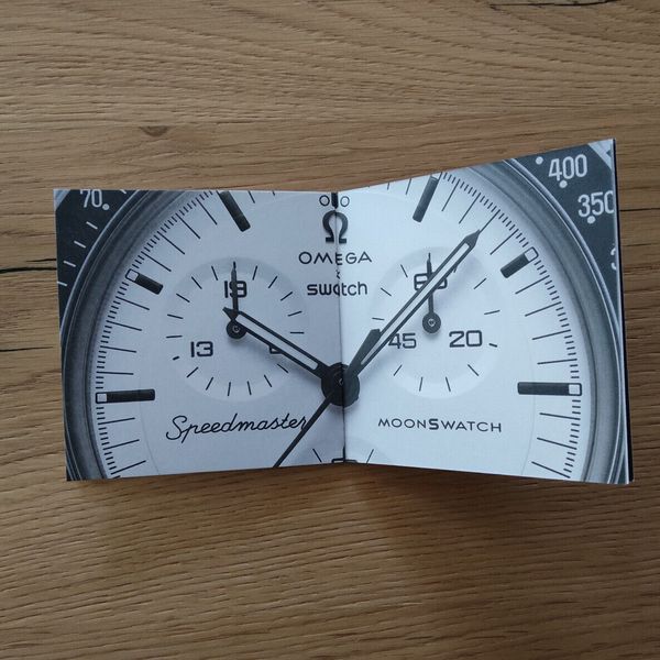 Omega X Swatch Bioceramic Moonswatch 1965 New Original Packaging ...