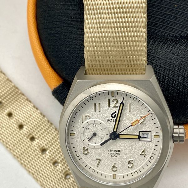 BOLDR Venture Wayfarer Automatic Watch NATiO Band 200m Sapphire ...