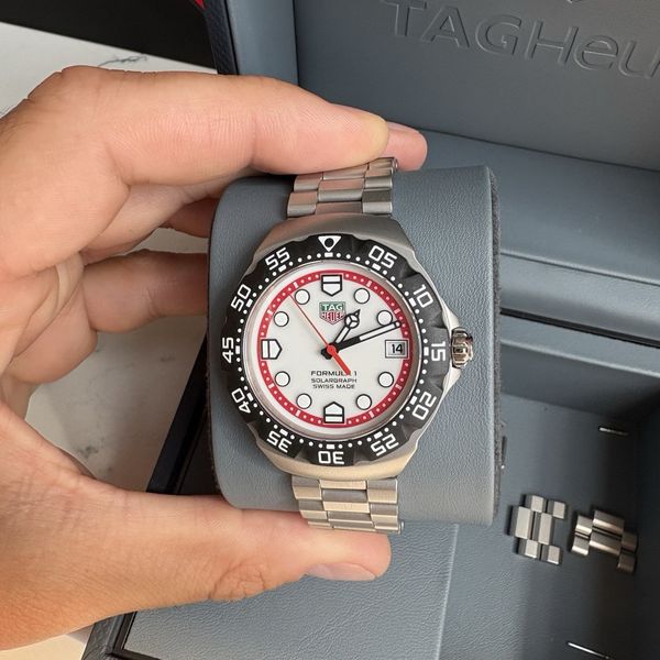 Tag Heuer Formula 1 Solargraph 2025 38mm Watch WBY1111.BA0042 ...