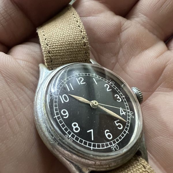 1944 Bulova A-11 US Military Issued WWII 10AK Hack Military Watch ...