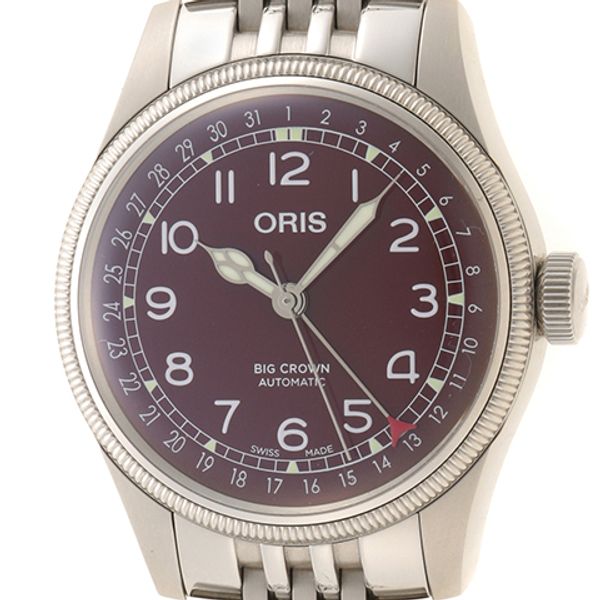ORIS Pointer Date 0175477414068 Red Stainless Steel Men's Automatic Winding (2147200413266) [200 ...