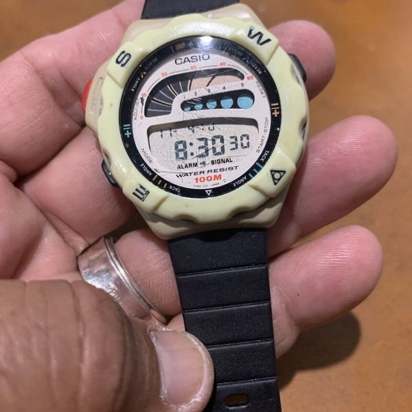 CASIO SUF-110 Surfing Timer Watch, Japan Made Vintage 1990s ...