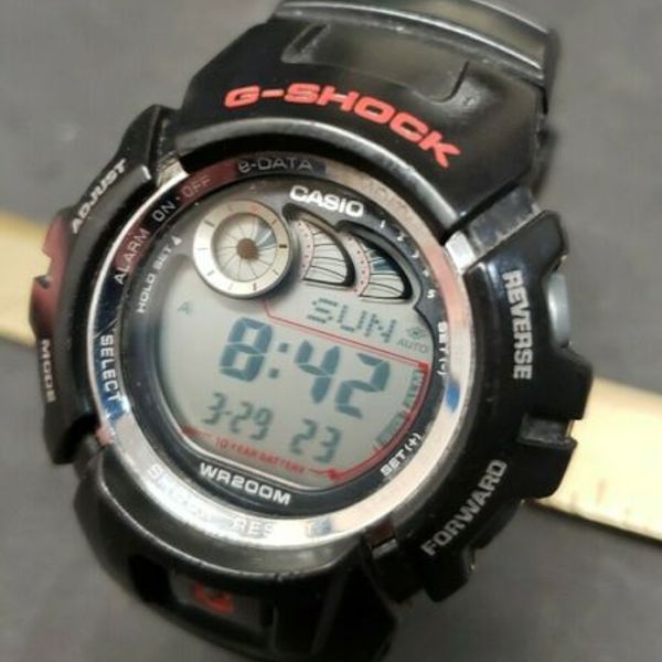 Casio G Shock G-2900 2548 Module 200 Meter Mens Watch New Battery ...