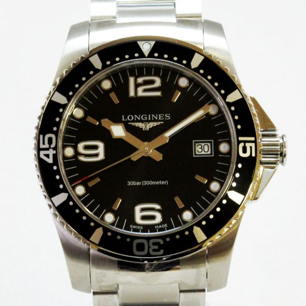 Longines HydroConquest Diver Model Watch Men's Quartz ★ L37404566 [New ...