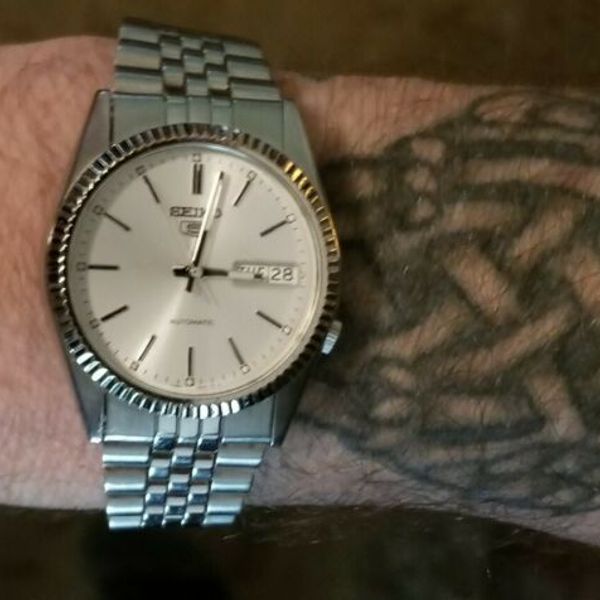 Rare Seiko 5 Datejust Homage SNXJ89 7s26-0500 | WatchCharts