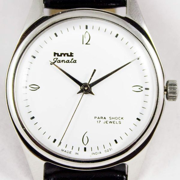 HMT Janata White Dial Arabic Numerals | WatchCharts Marketplace