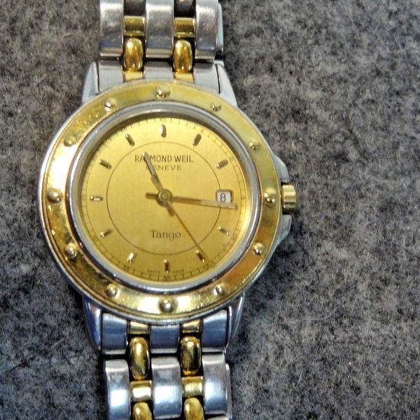 Raymond Weil Geneve Tango 5360 Two-Tone Watch | WatchCharts
