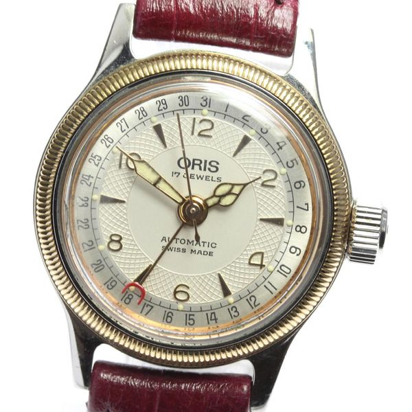 [ORIS] Oris Pointer Date Back Scale 7464 Automatic Ladies [Used ...