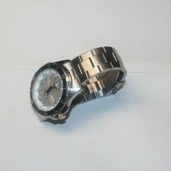 Casio Marine sport 5339 MTD-100 stainless steel Watch NAVY STEEL 18486 ...