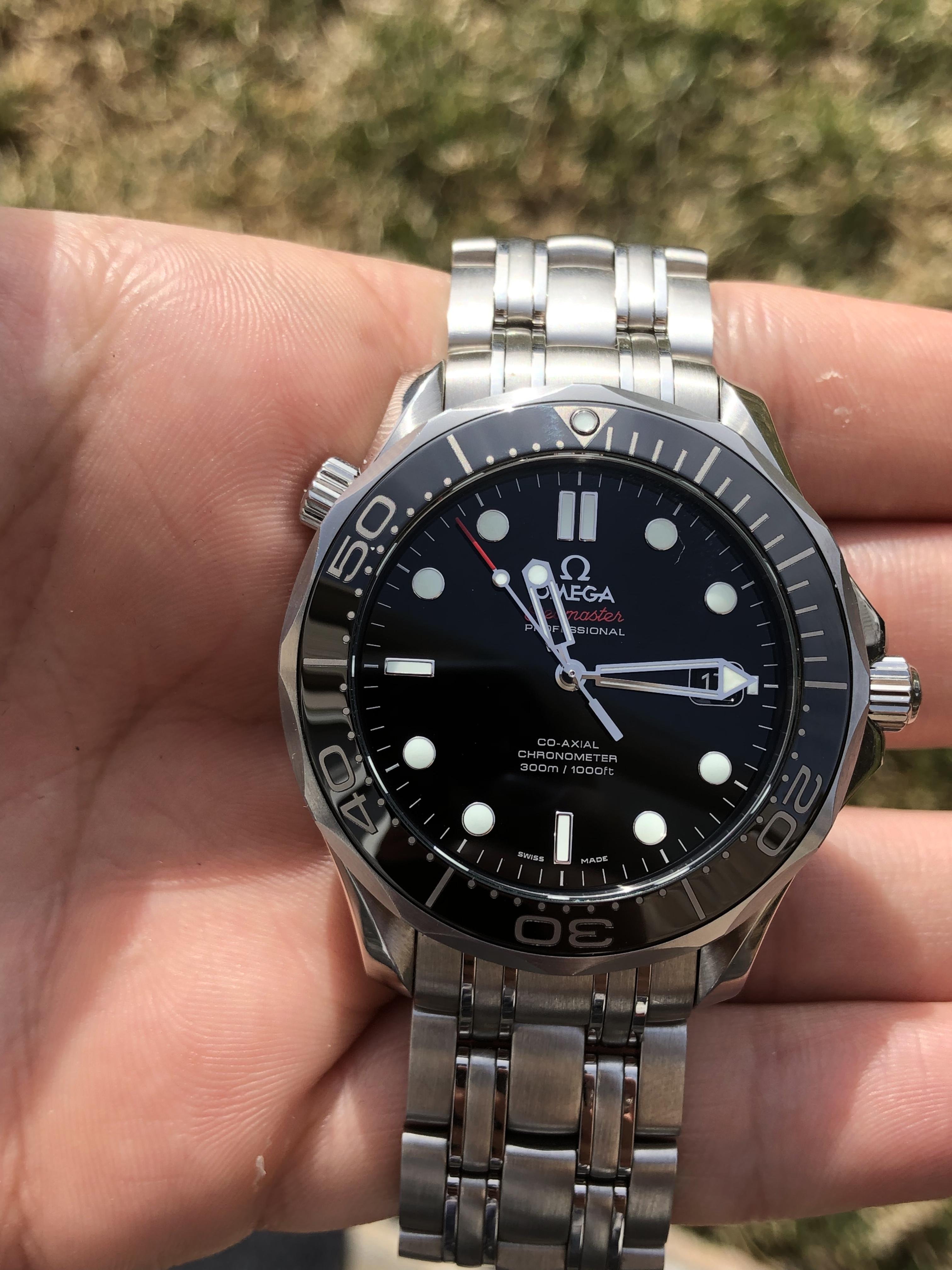 2018 Omega Seamaster Pro 300 black *MINT* | WatchCharts Marketplace