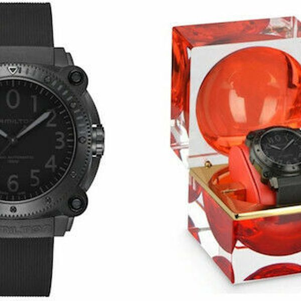 NEW LIMITED EDITION HAMILTON KHAKI NAVY BELOW ZERO TENET RED SECOND ...