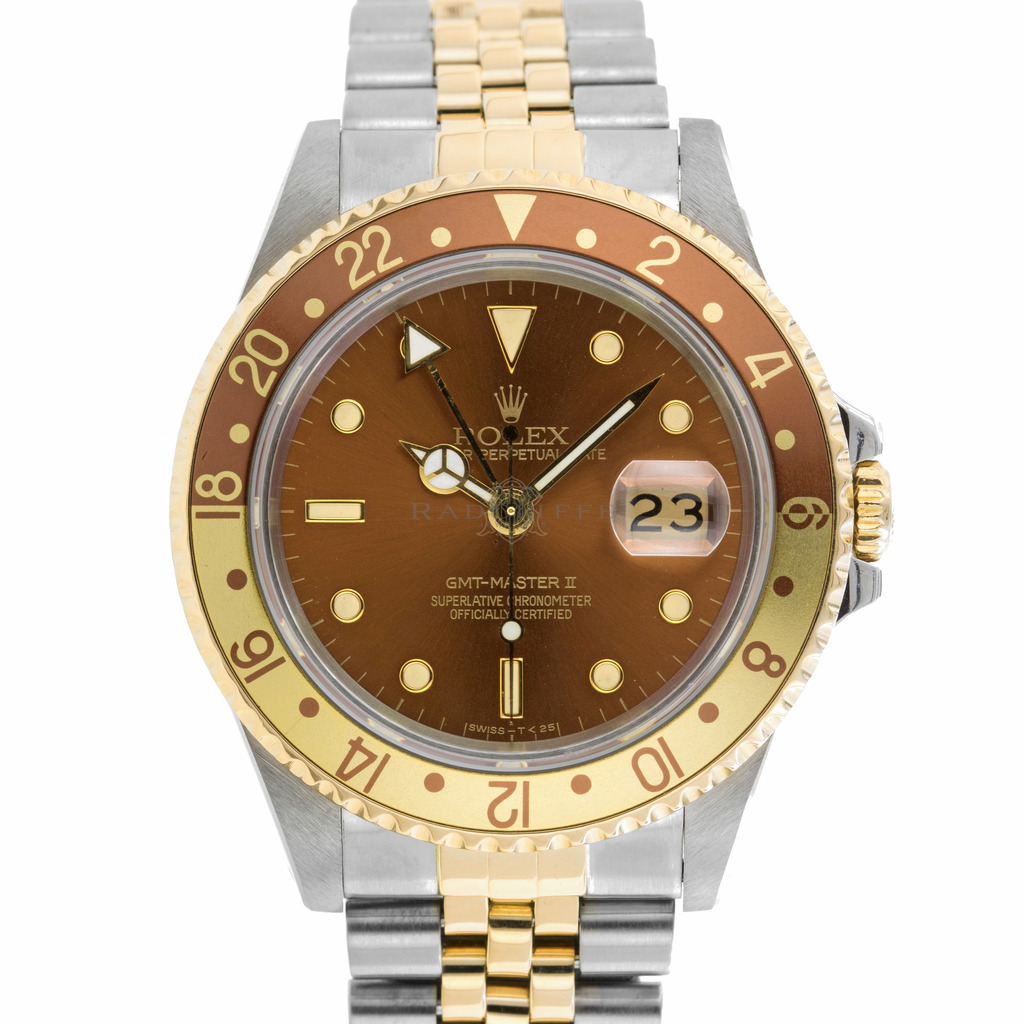 FS- Rolex 16713 N Root Beet GMT Master II Jubilee | WatchCharts