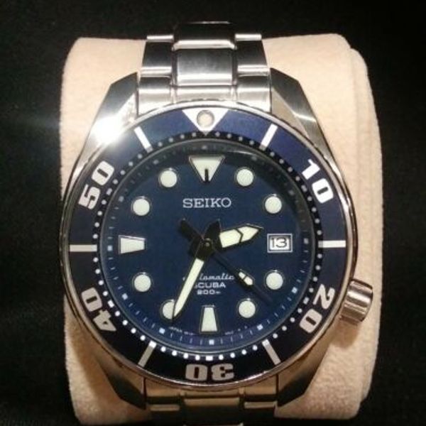 Seiko SBDC003 blue Sumo "Blumo" 6R15-00G0, Automatic mens watch ...