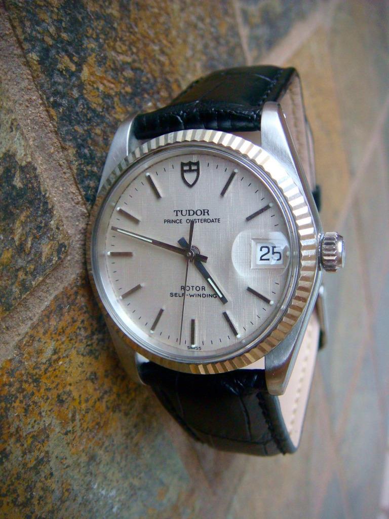 [WTS] Tudor Prince Oysterdate with linen dial 74034 | WatchCharts ...