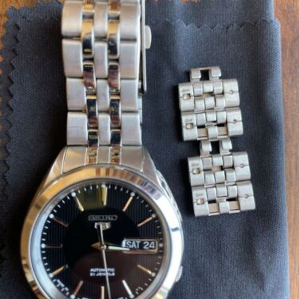 Seiko 5 Sports Men's Black Watch - SNKL23 Made In Japan Model | WatchCharts