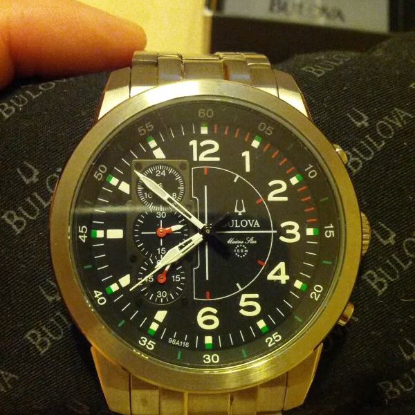 Titanium Bulova Marine star chrono | WatchCharts