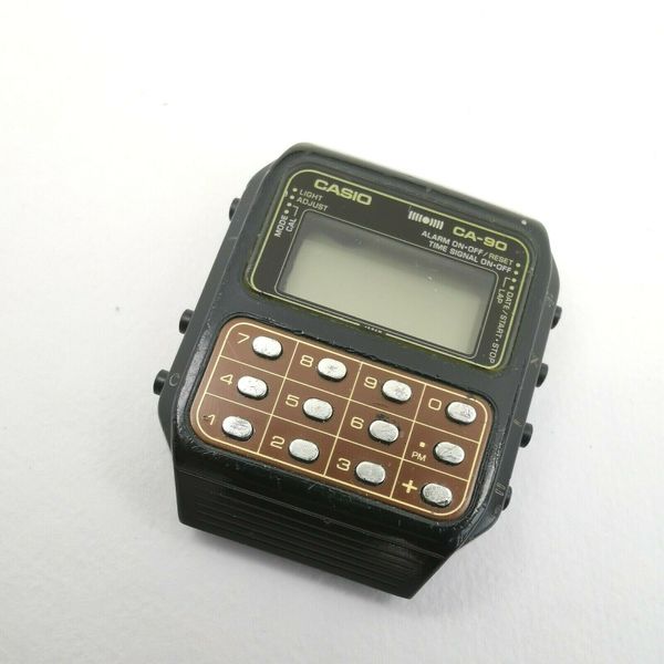 VINTAGE CASIO CA-80 CALCULATOR WATCH PART | WatchCharts Marketplace