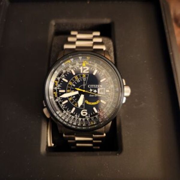 Citizen Blue Angels Promaster Nighthawk Eco-Drive Blue Dial Mens ...
