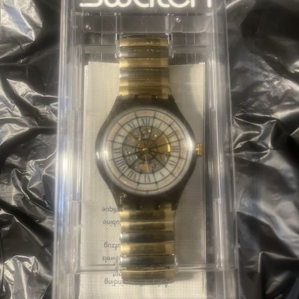 SWATCH New Wristwatch Automatic "Marechal" SAM101 1994 in the original ...
