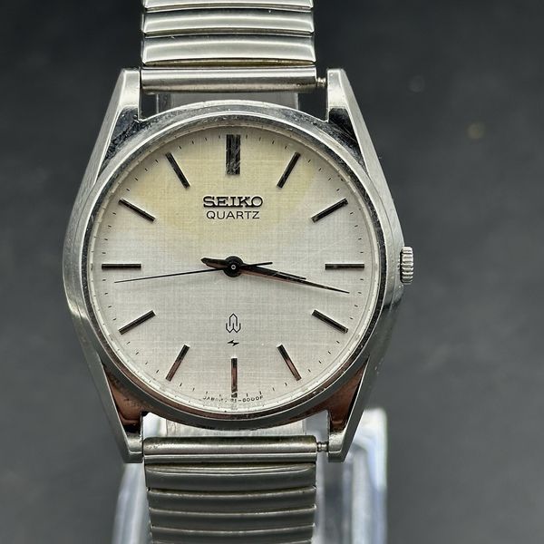 SEIKO VINTAGE 1978 7121-8000 DAINI FACTORY MENS WRISTWATCH TEXTURED ...