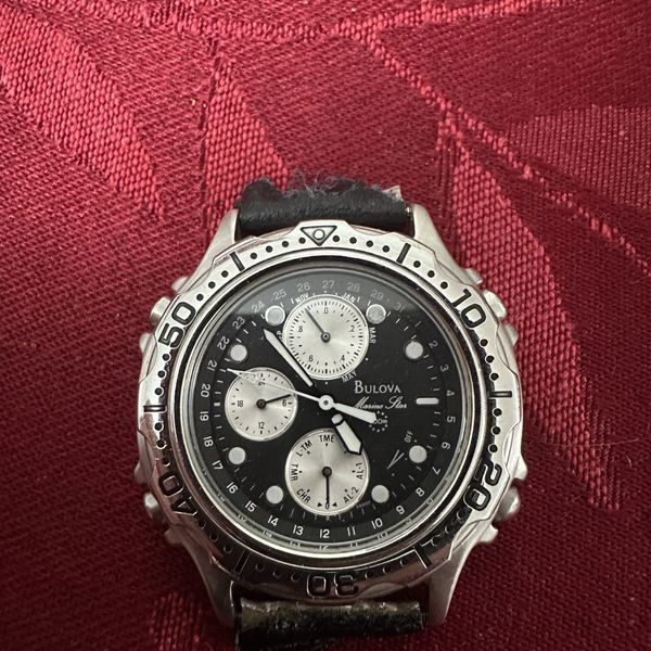 Bulova Marine Star T5 Chronograph Mens Watch | WatchCharts Marketplace