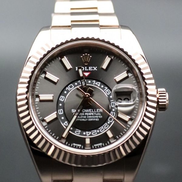 [WTS] Rolex Sky Dweller. Rose Gold. Rhodium. 326935 | WatchCharts ...