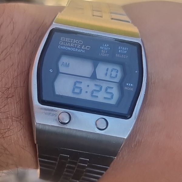 Vintage Seiko Digital Chronograph SEIKO LC 0634-5000,vintage Seiko ...