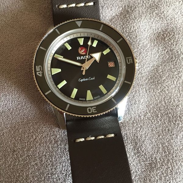 FS : Rado Captain Cook 37mm with bracelet | WatchCharts Marketplace