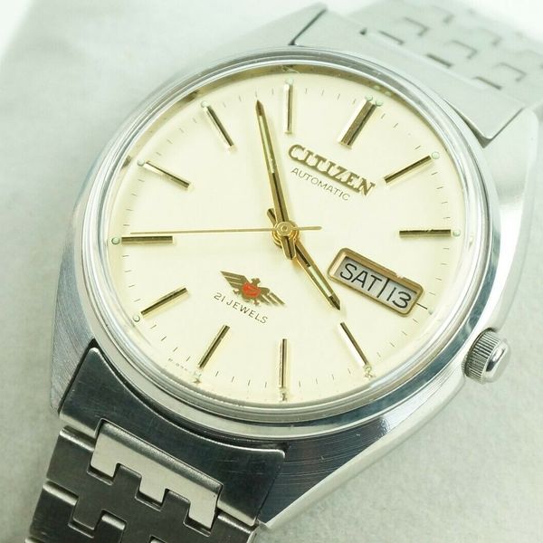 Vintage CITIZEN 71-1977 Automatic Uhr / Armbanduhr / 21 Jewels (M124 | WatchCharts Marketplace